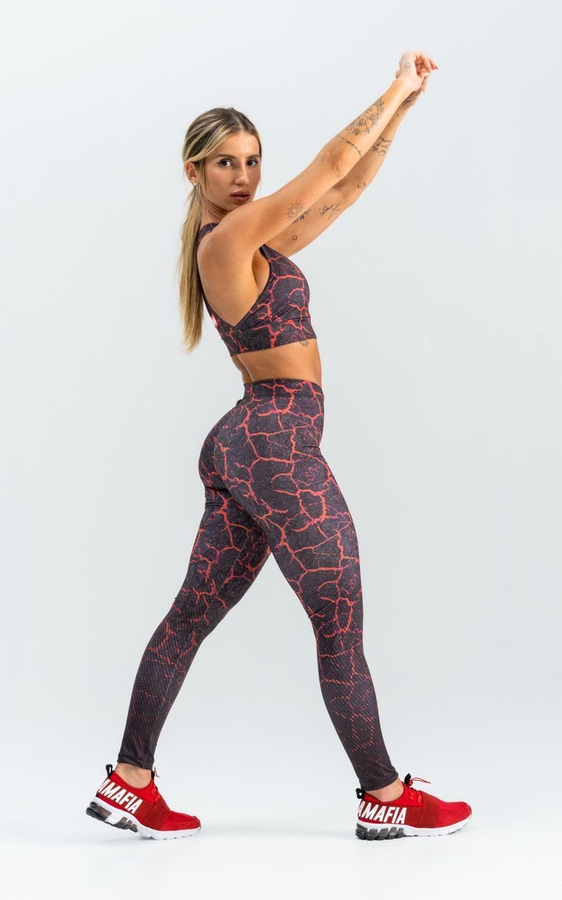 Conjunto Top E Legging Malha Unbroken